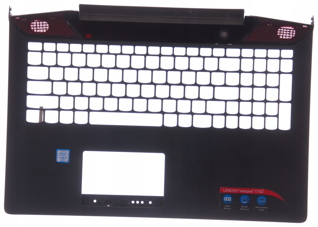 Palmrest LENOVO IdeaPad Y700-15 AP0ZF000310 B - 11493766127 - oficjalne archiwum Allegro