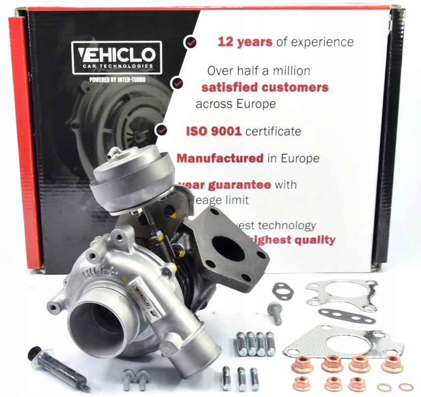 Turbosprężarka VJ36 Mazda 3 5 6 2.0 MZR-CD 143KM - 12950780111 ...