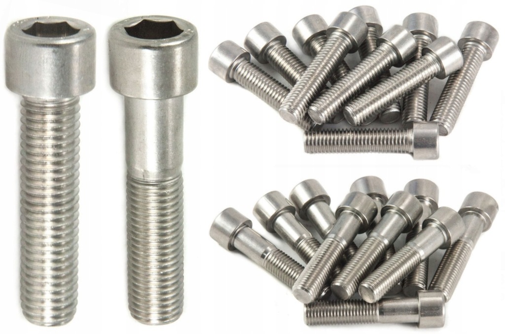 Śruba imbusowa DIN 912 A4 M 4x 6mm 100szt - 14387391815 - oficjalne archiwum Allegro