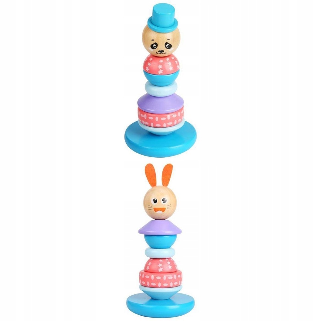2x Stacking Puzzles Toys Interactive Sorting Rings - 13305352902 ...