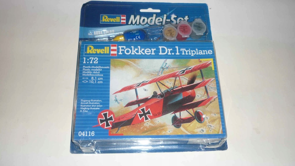 Revell 04116 Fokker Dr. 1 Tripla (64116 Model Set - 13260917828 ...