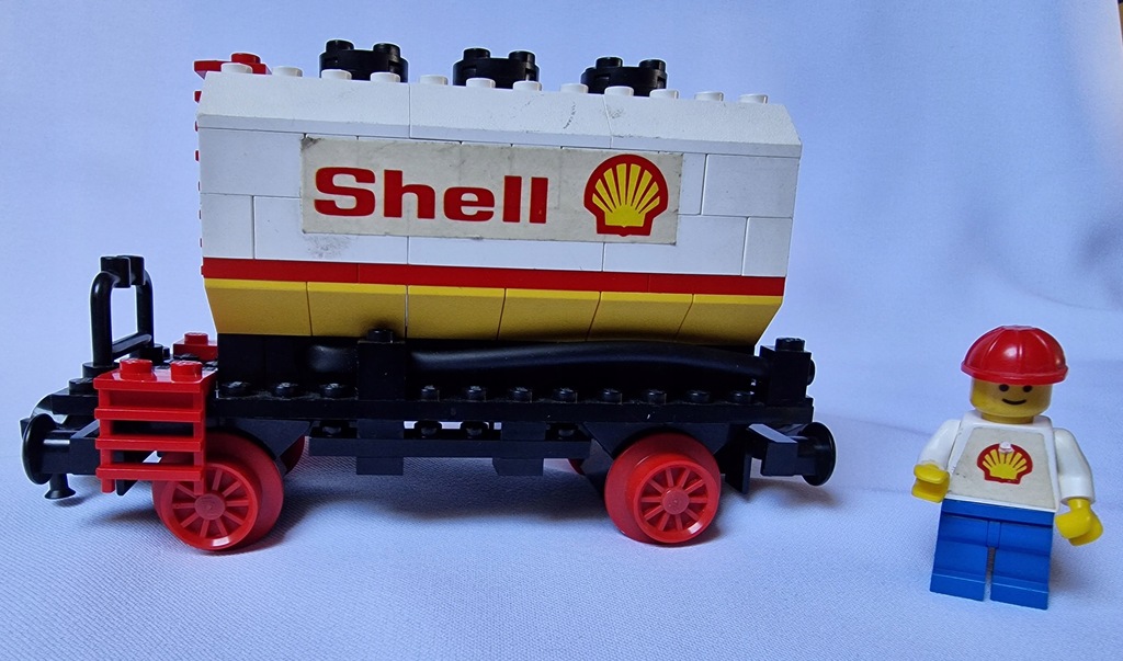 LEGO POCIĄG TRAIN 7816 4.5V 12V 9V WAGON CYSTERNA - 12811414474 ...