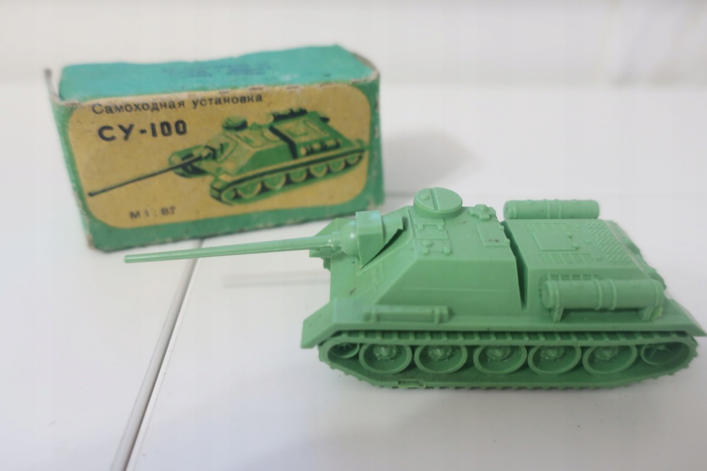 Czołg CY-100 ZSRS PRL zabawka - 13016333366 - oficjalne archiwum Allegro