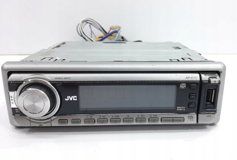 RADIO SAMOCHODOWE JVC KD-G721 - 12084270306 - oficjalne archiwum Allegro