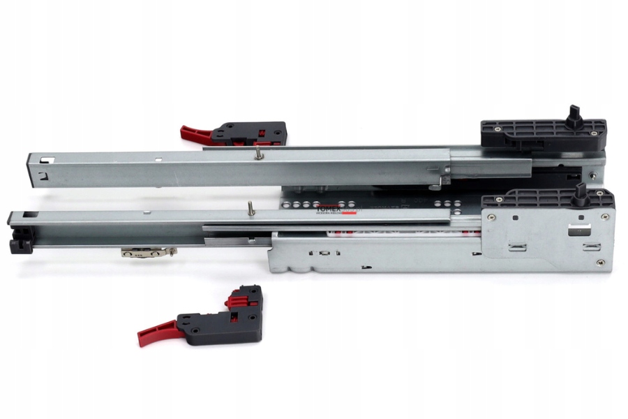 Prowadnica dolnego montażu DXP-D-3D synchro PUSH TO OPEN Sevroll 350 mm ...
