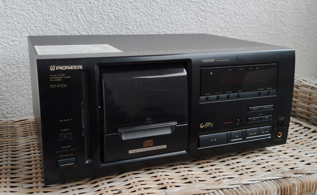 PIONEER PD-F706 zmieniarka 25 CD odtwarzacz płyt - 14936158207 - oficjalne archiwum Allegro