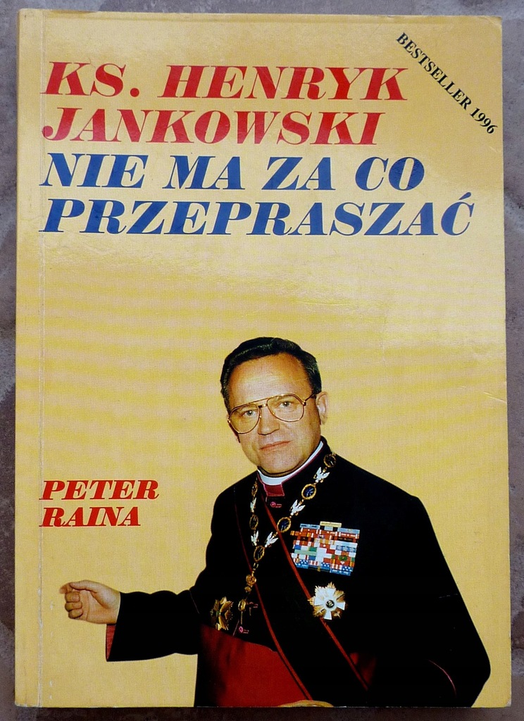 Ksiądz Henryk Jankowski nie ma za co przepraszać - 12851488349 ...