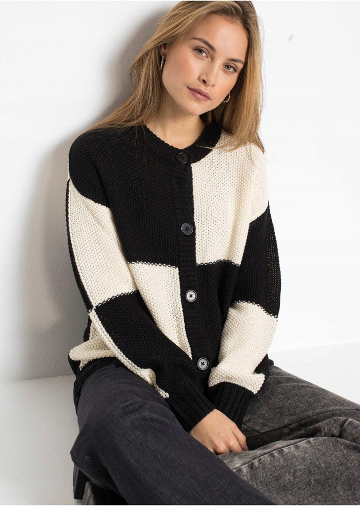 SWETER ROZPINANY DAMSKI BONPRIX 48 - 13715223139 - oficjalne archiwum ...