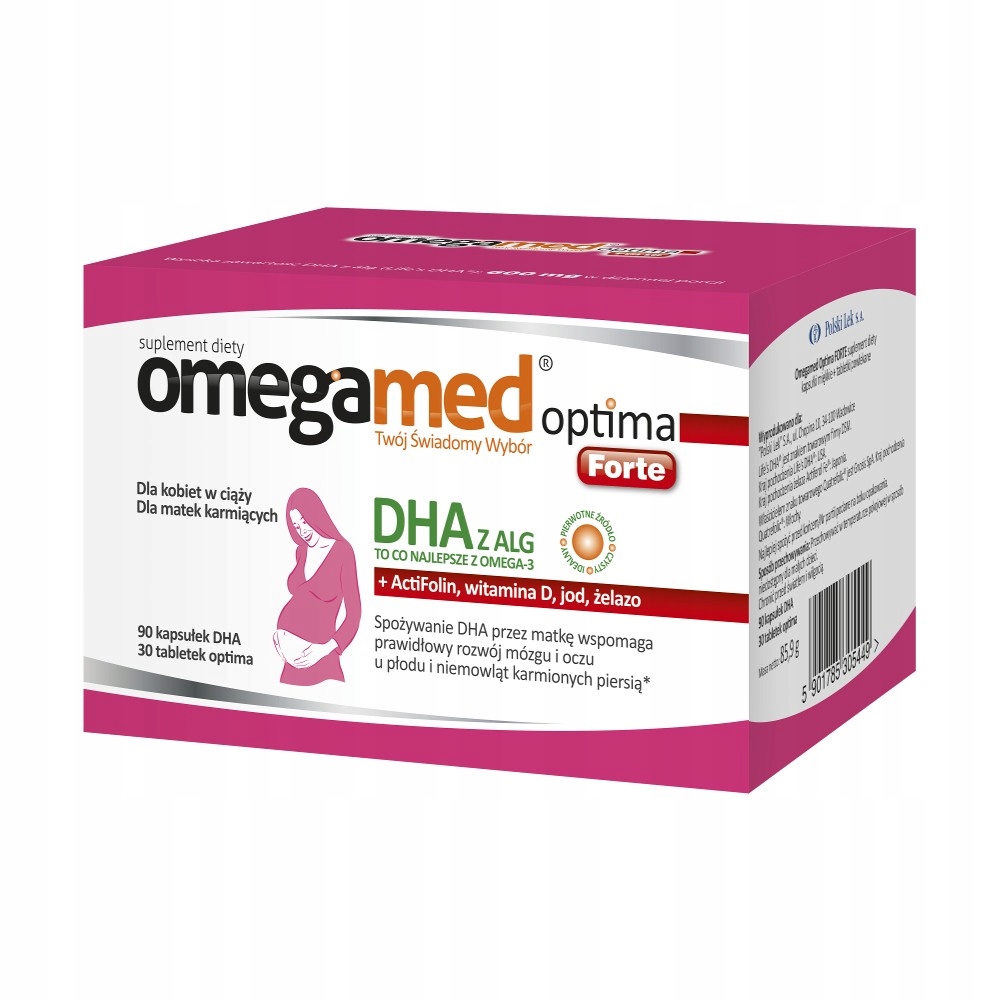 Omegamed Optima Forte, 90 kapsułek+30 tabletek, - 12537345109 ...