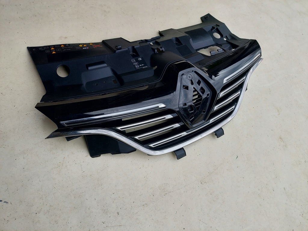 ATRAPA GRILL ZDERZAK PRZÓD RENAULT MEGANE 4 IV - 12068001632 ...
