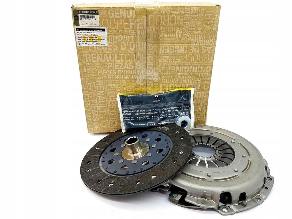 Komplet Sprzęgła Nowy Oryginał 302053201R Renault - 15120481734 ...