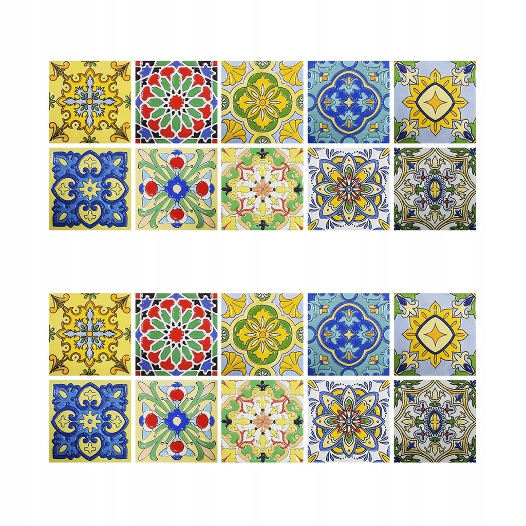 Bohemian Decor Brick Tile Wall Sticker 20 Pcs - 13814190206 - oficjalne ...