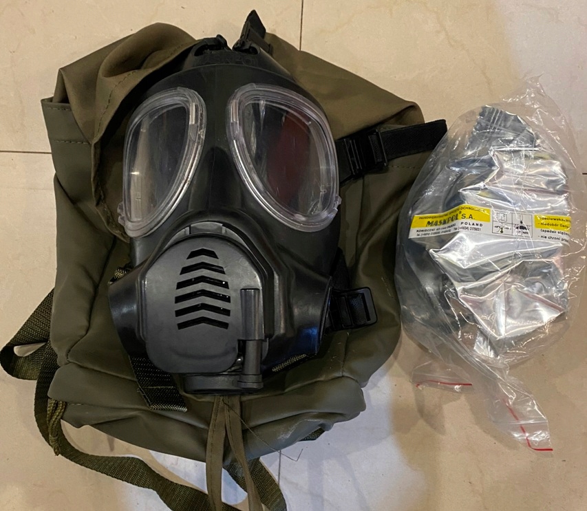 MASKA przeciwgazowa MP-6 - 11745029370 - oficjalne archiwum Allegro