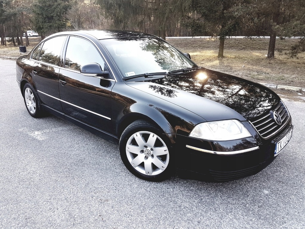 VW PASSAT B5 FL 1.9 TDI 130 KM SEDAN CZARNY CHROM - 7899845496 ...
