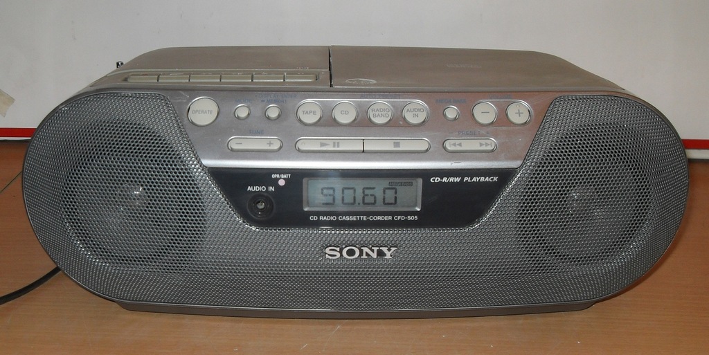 BOOMBOX SONY CFD-S05 CD + RADIO + KASETA - 13441825334 - oficjalne ...