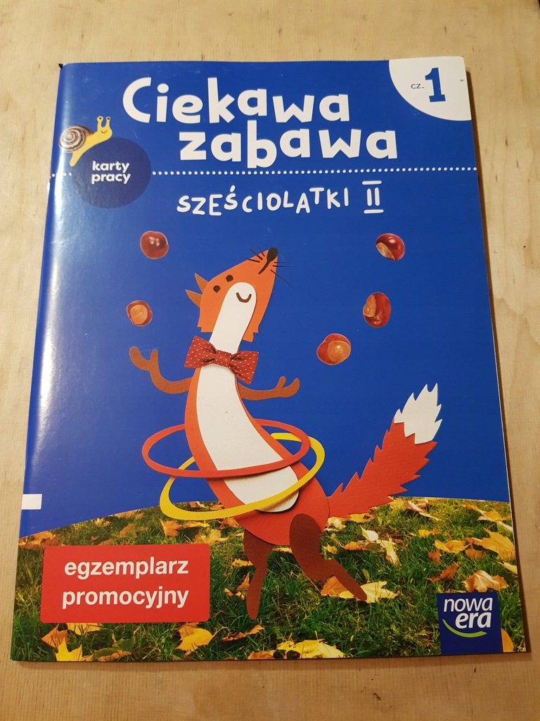 Ciekawa zabawa cz. 1 Karty pracy Sześciolatki II - 12996034473 ...