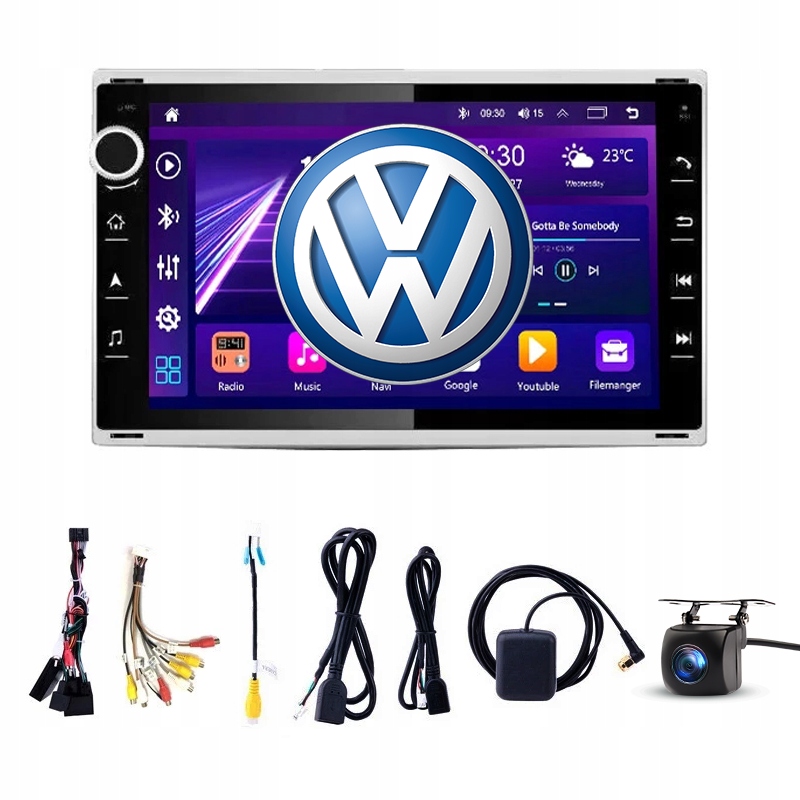 RADIO 2 DIN ANDROID VW GOLF IV MK4 PASSAT B5 - 10938986509 - oficjalne ...