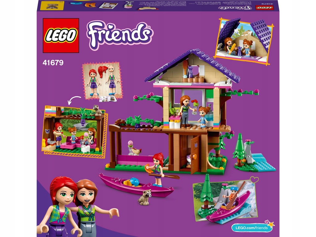 Купить Лесной домик LEGO FRIENDS 41679: отзывы, фото и характеристики ...