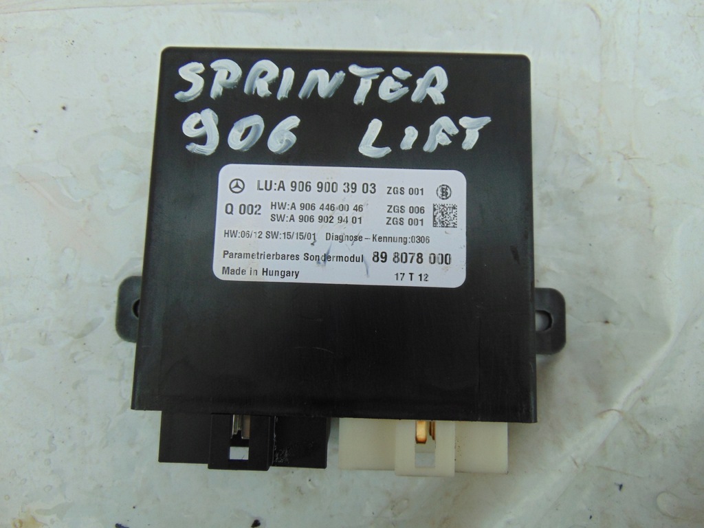 Moduł SPRINTER 906 LIFT A9069003903 - 9941603905 - oficjalne archiwum Allegro