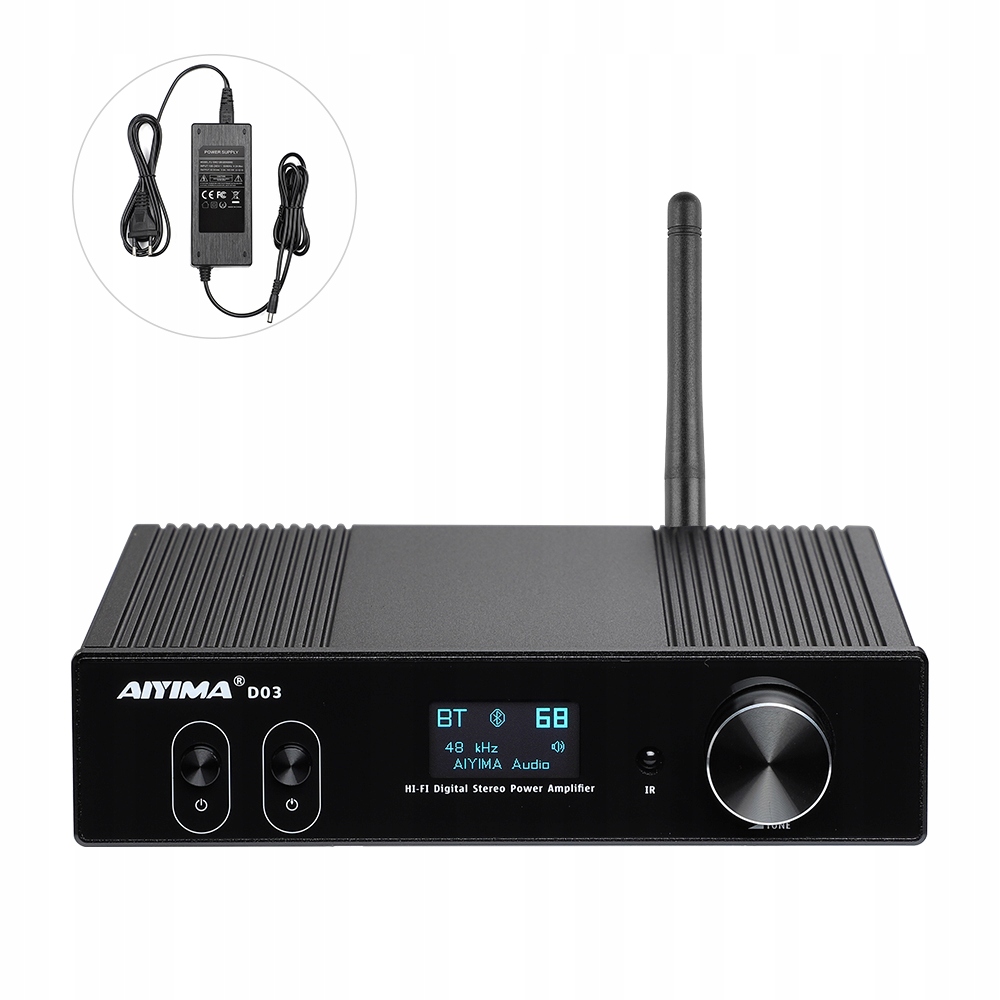 Aiyima D05 Bluetooth Sound Amplifier Channel Digital Power 200W - 15792404144 - oficjalne ...