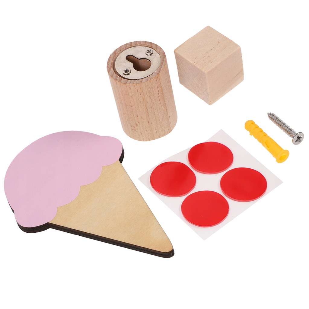 Ice Cream Hook Wall Mounted Coat Rack Wooden Peg - 14225678181 ...