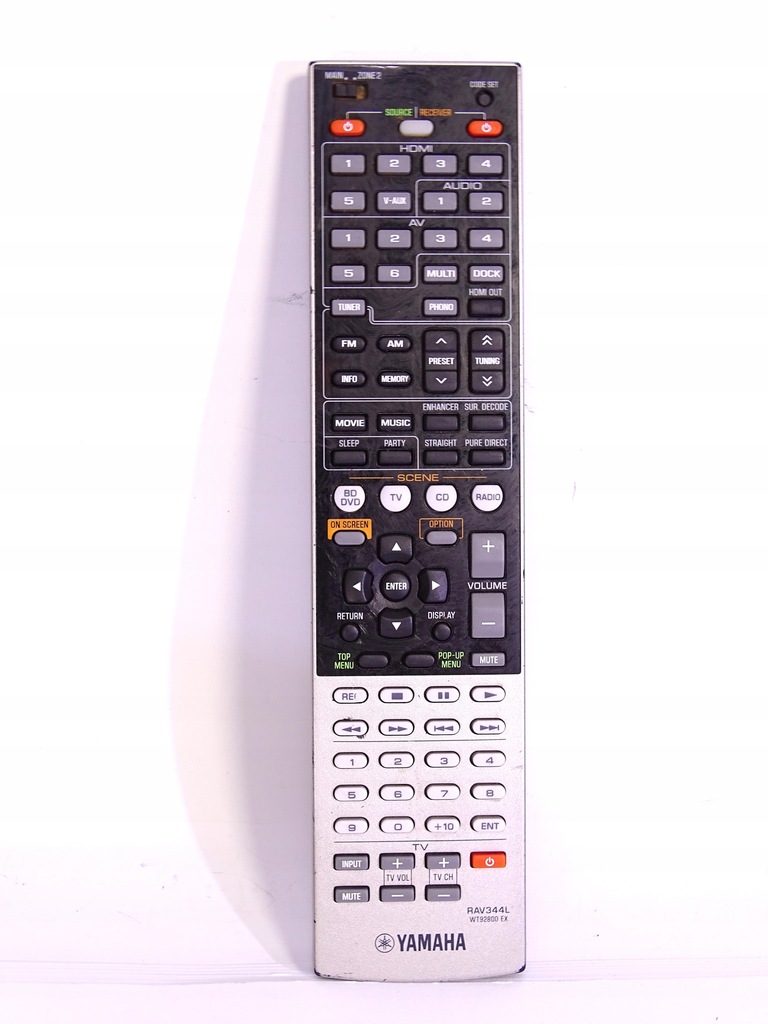 YAMAHA RAV344L WT92800EX PILOT ORYGINALNY - 10117718413 - oficjalne archiwum Allegro