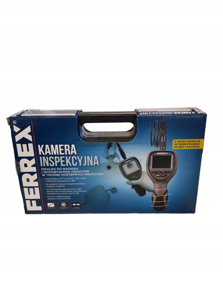 Kamera Endoskopowa Inspekcyjna FERREX NIEUŻYWANA - 14371859355 ...