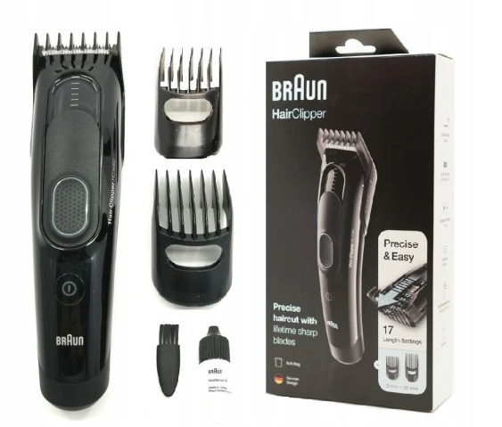 Maszynka Braun typ 5427 czarna - 12949946013 - oficjalne archiwum Allegro