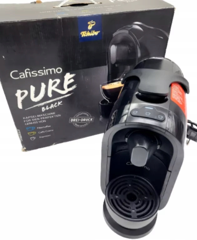 EKSPRES KAPSUŁKOWY TCHIBO CAFISSIMO PURE - 14316855406 - oficjalne archiwum Allegro