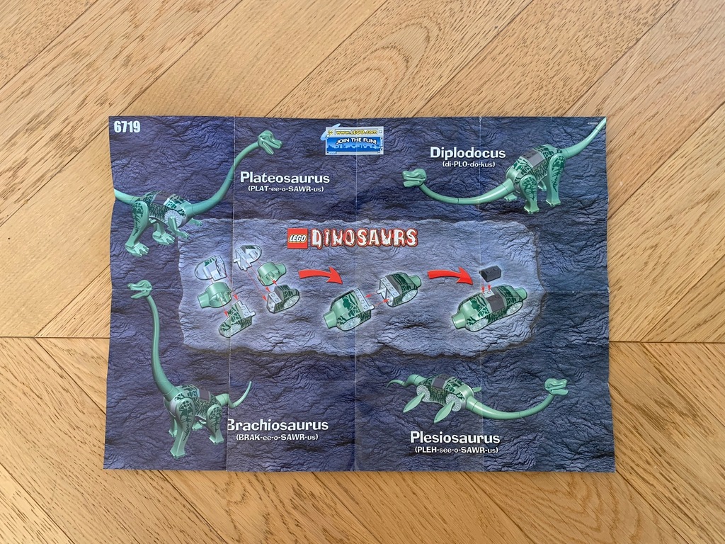 LEGO Brachiosaurus 6719 - 12551517531 - oficjalne archiwum Allegro