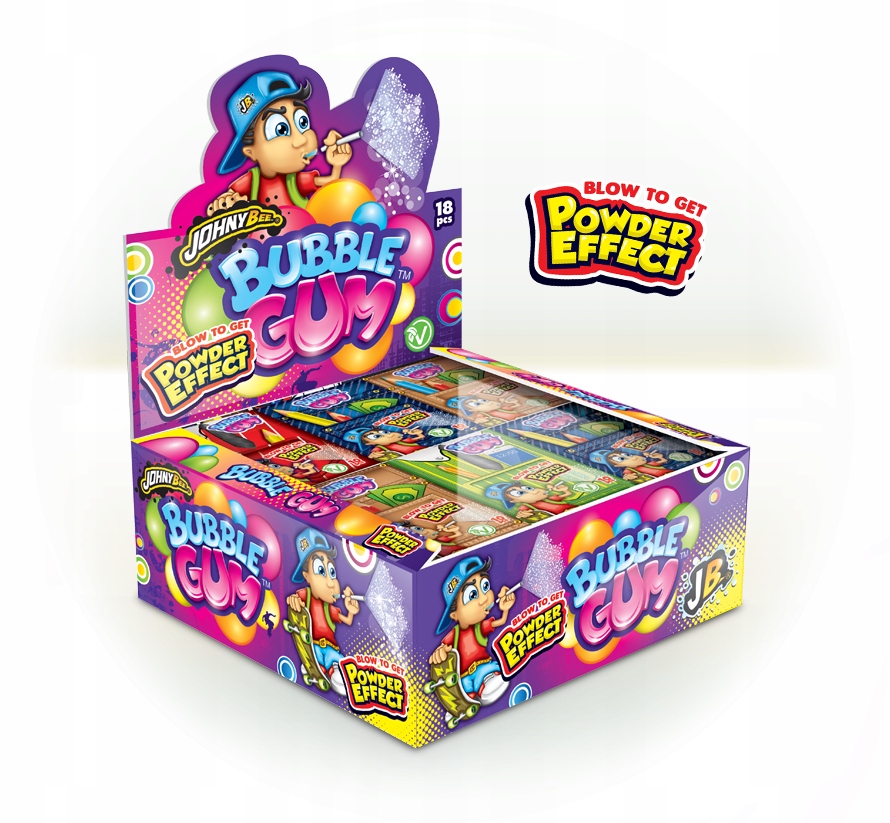 JOHNY BEE | GUMA PAPIEROS Z EFEKTEM DYMU | 180szt - 8995037716 ...