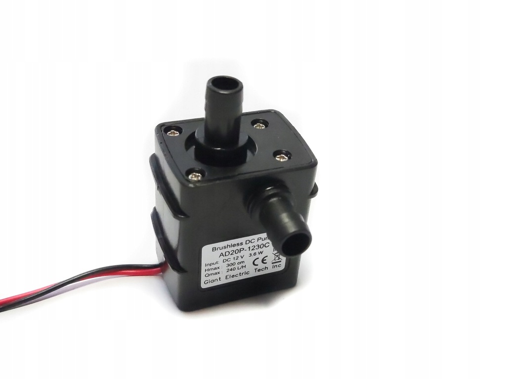 POMPKA POMPA WODY CIECZY OBIEGOWA 12V 5W ARDUINO - 12405842657 ...