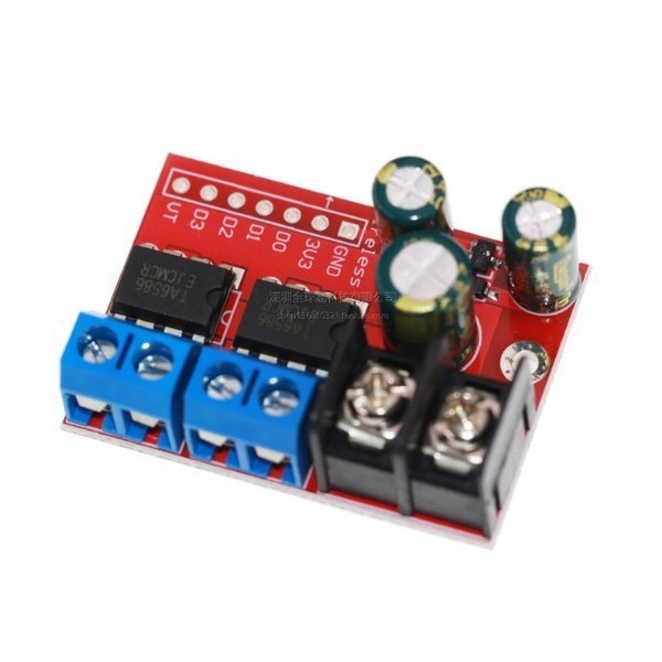 Moduł sterownika TA6586 5A - 3-14VDC - mostek H - 12722265788 ...