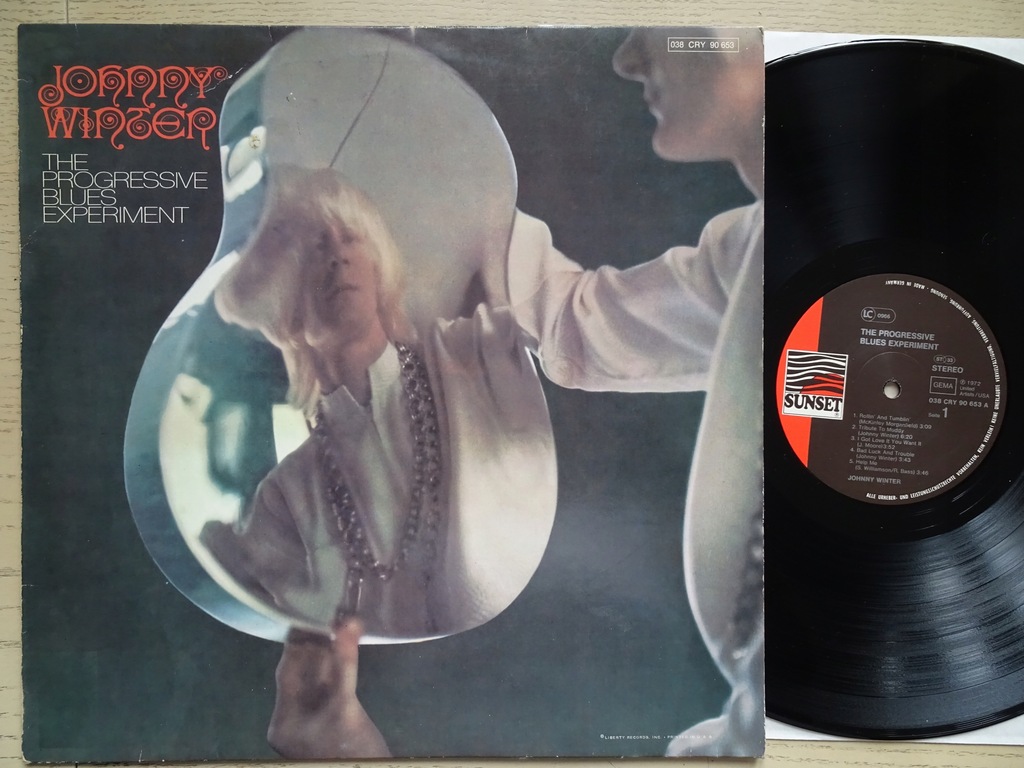 JOHNNY WINTER Progressive Blues Experiment EX-/EX - 13471047686 ...