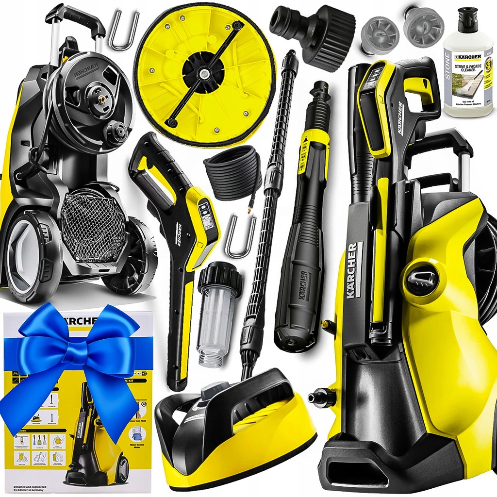 MOCNA MYJKA CIŚNIENIOWA KARCHER K5 PŁYN ZESTAW XXL - 7821904909 - oficjalne archiwum Allegro