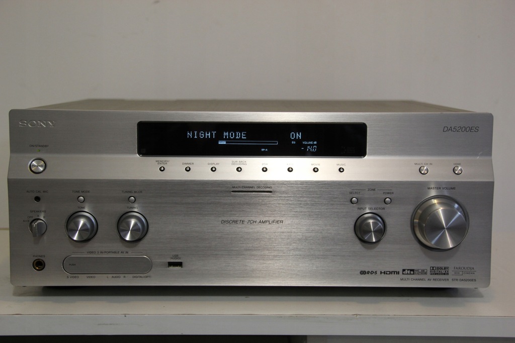 Amplituner Sony STR-DA 5200 es - 7892899322 - oficjalne archiwum Allegro