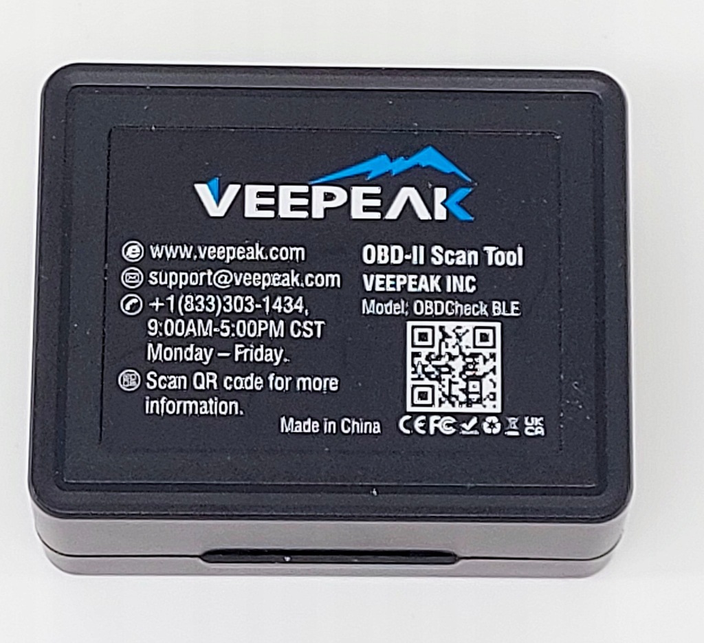 Veepeak OBDCheck BLE OBD-II Scan Tool - 12800174666 - oficjalne ...