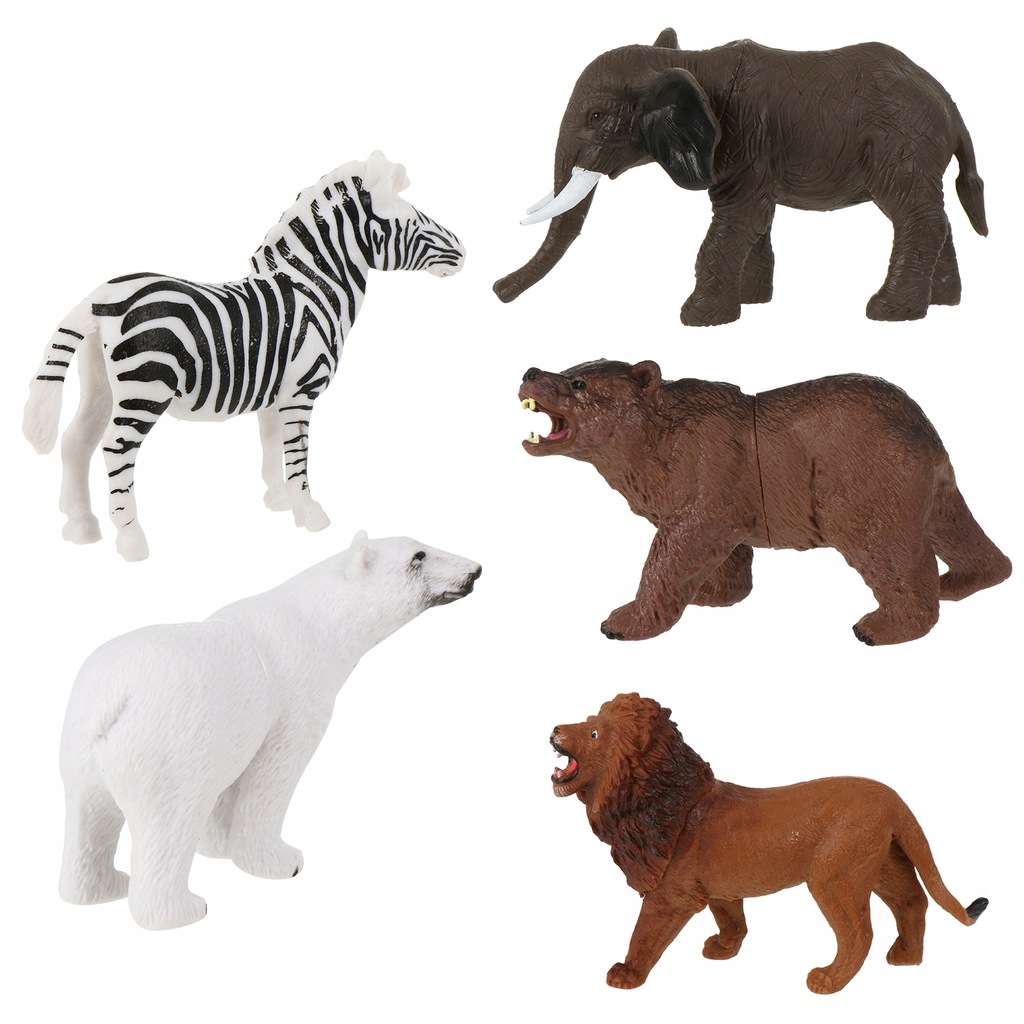 Mini Wild Animals Figures Plastic Toy Model - 15188322802 - oficjalne ...