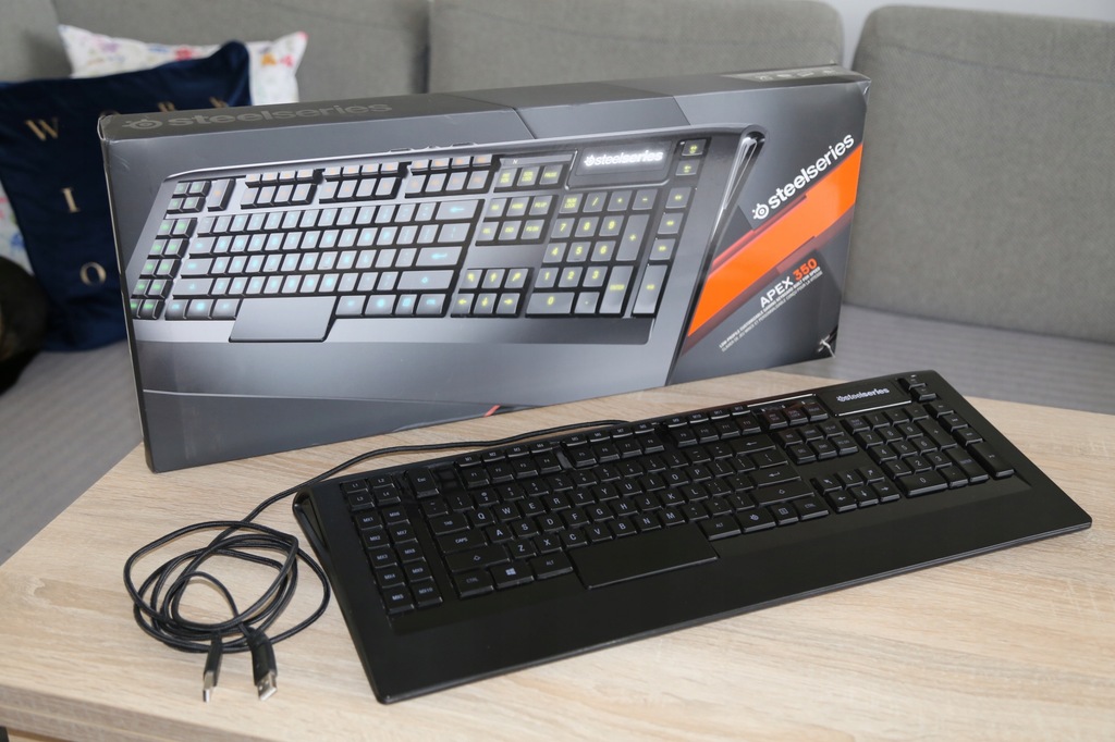 Klawiatura dla graczy SteelSeries Apex 350 RGB - 10627041879 ... Klawiatura dla graczy SteelSeries Apex 350 RGB - 10627041879 ...