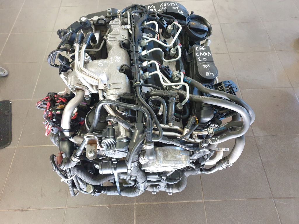 SILNIK 2.0 TDI AUDI A4 B8 A5 CAG , CAGA 143KM - 13363778808 - oficjalne ...
