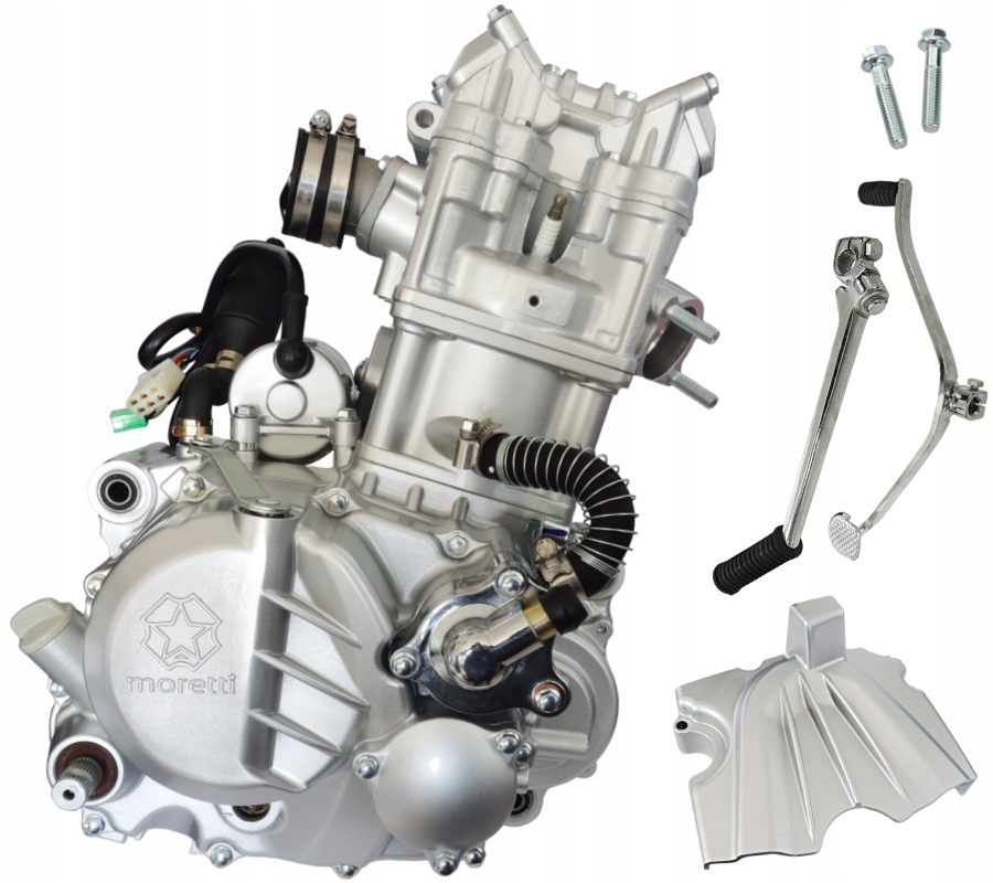 Silnik Moretti pionowy 300cc 4T, 5-biegowy manual - 13416201378 - oficjalne archiwum Allegro