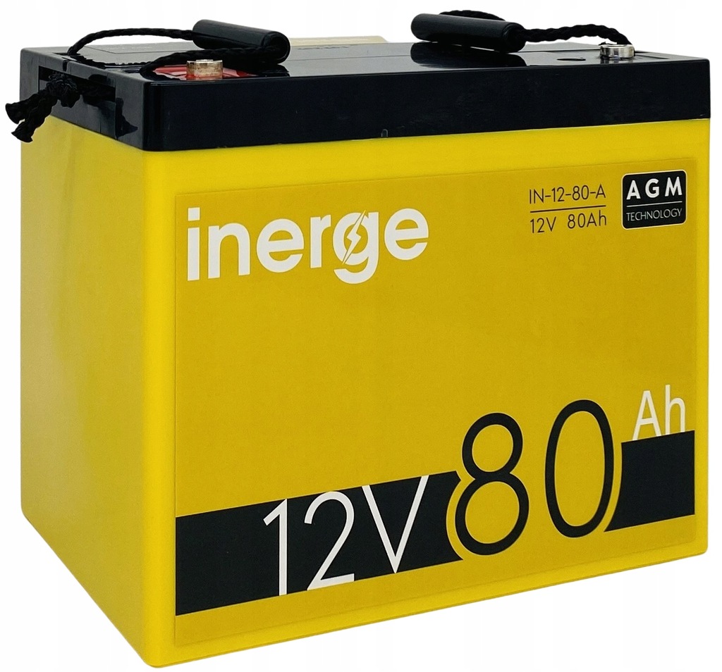 AKUMULATOR VRLA AGM 12V 80Ah WAGA 24.50 kg PREMIUM KLASA (wymiar 75Ah) UPS - 15451817820 ...