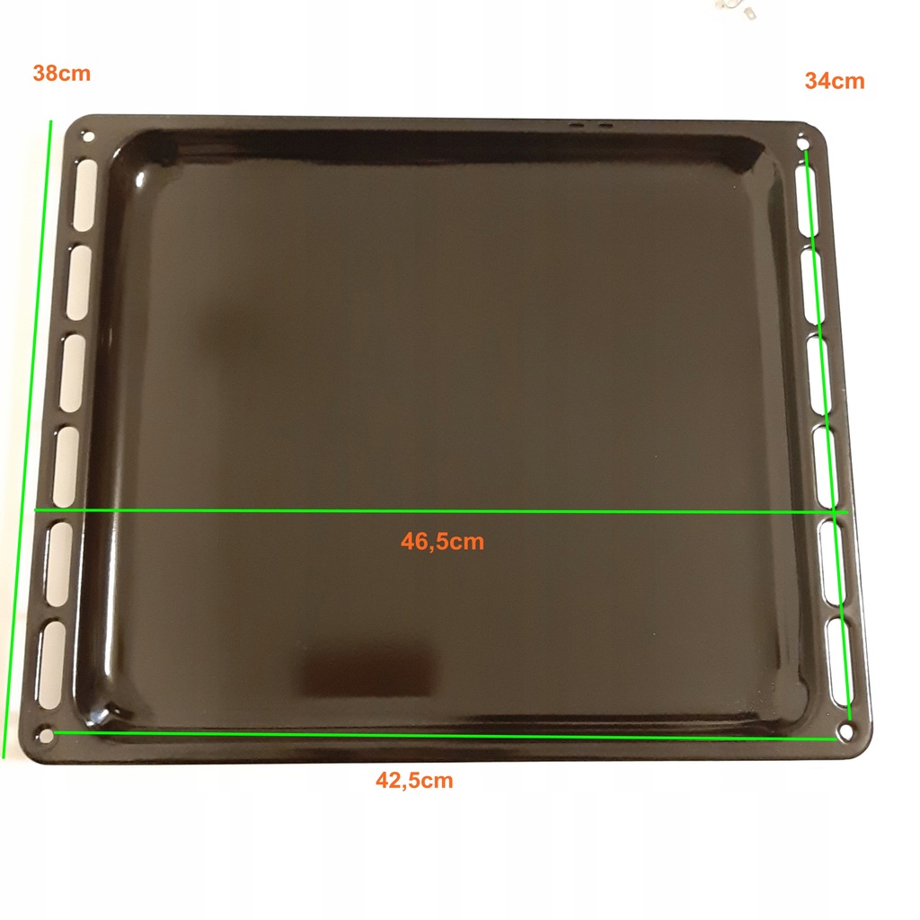 BLACHA DO PIEKARNIKA 38cm X 42,5 cm - 13287731367 - oficjalne archiwum Allegro