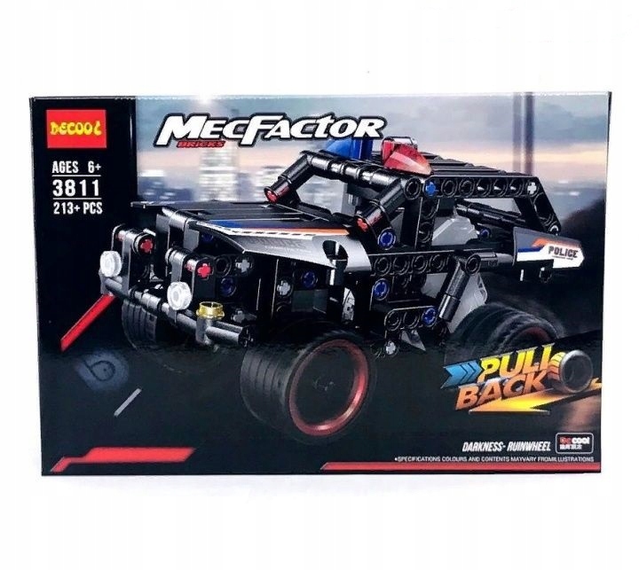 Konstruktor DECOOL Technic MecFactor Jeep 3811 - 11465428889 ...