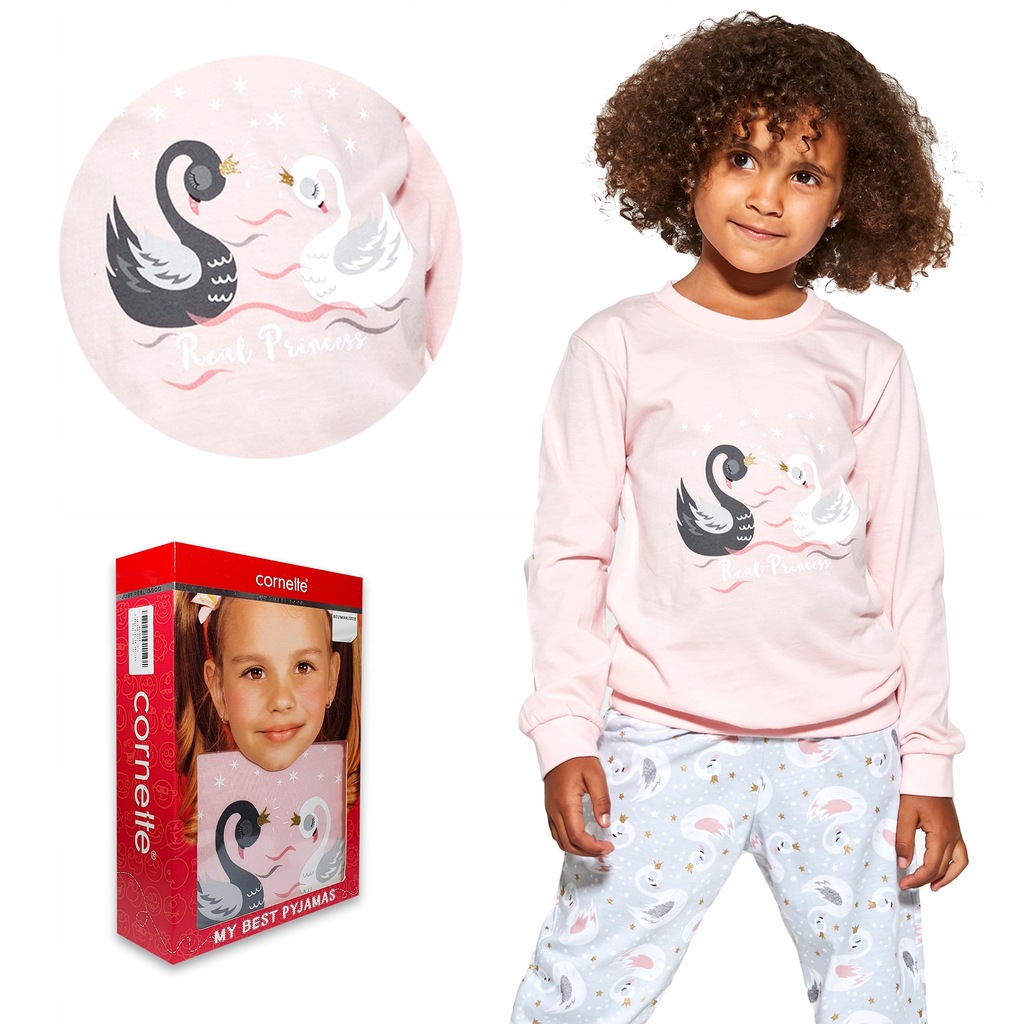 Piżama dziewczęca CORNETTE 390/143 r158-164 - 12936624338 - oficjalne ...