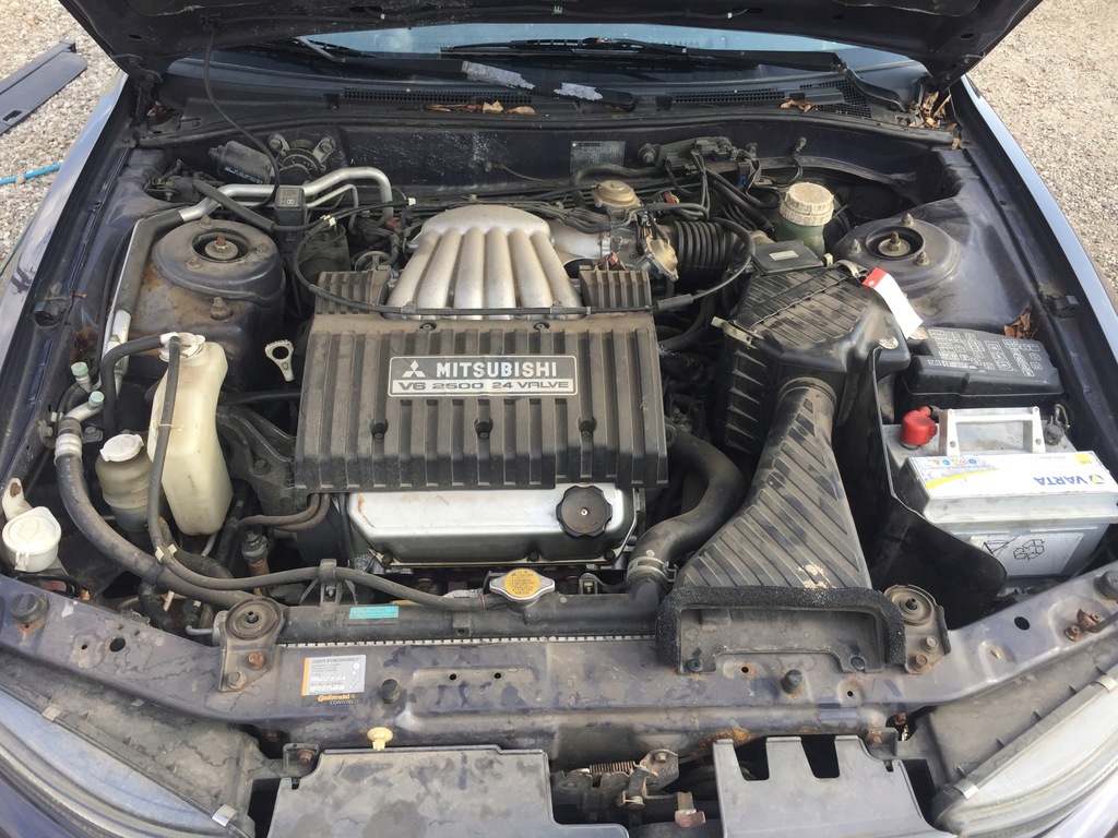 SILNIK 2.5 V6-24 MITSUBISHI GALANT GWARANCJA 6A13 - 7971827767 ...