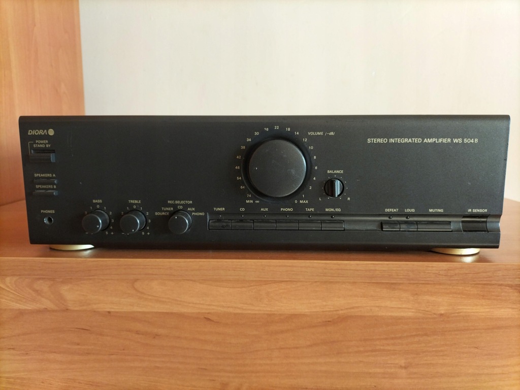 Wzmacniacz Diora WS 504 B - 12749593224 - oficjalne archiwum Allegro
