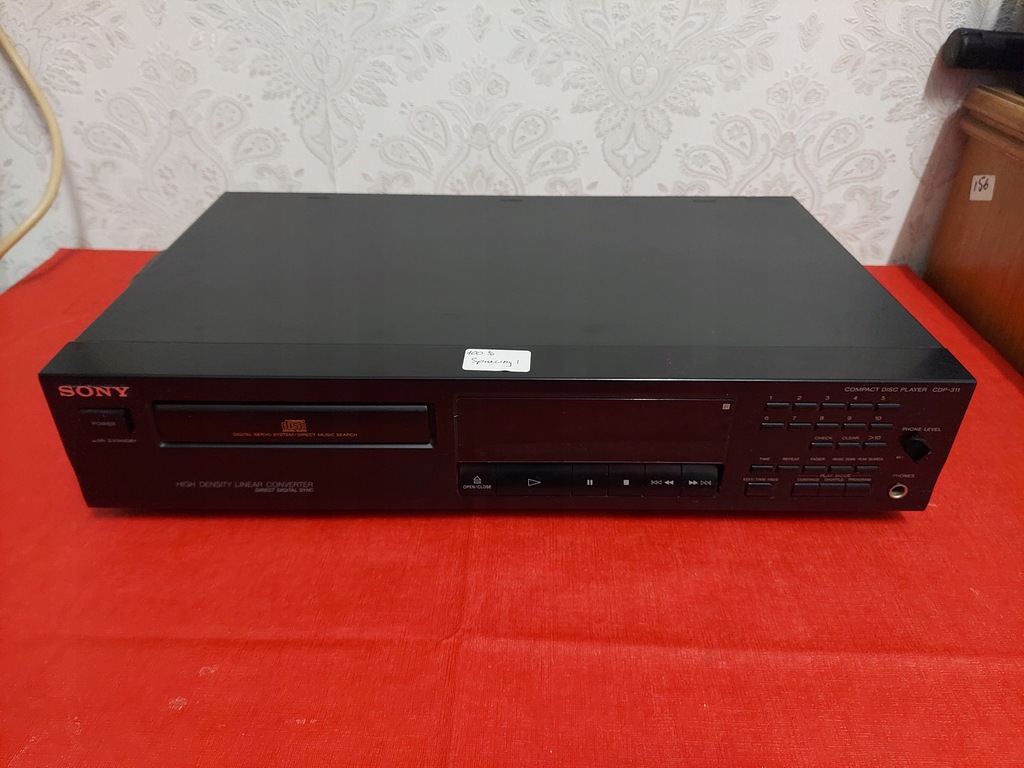 Odtwarzacz CD Sony CDP-311 czarny - 11924656753 - oficjalne archiwum ...