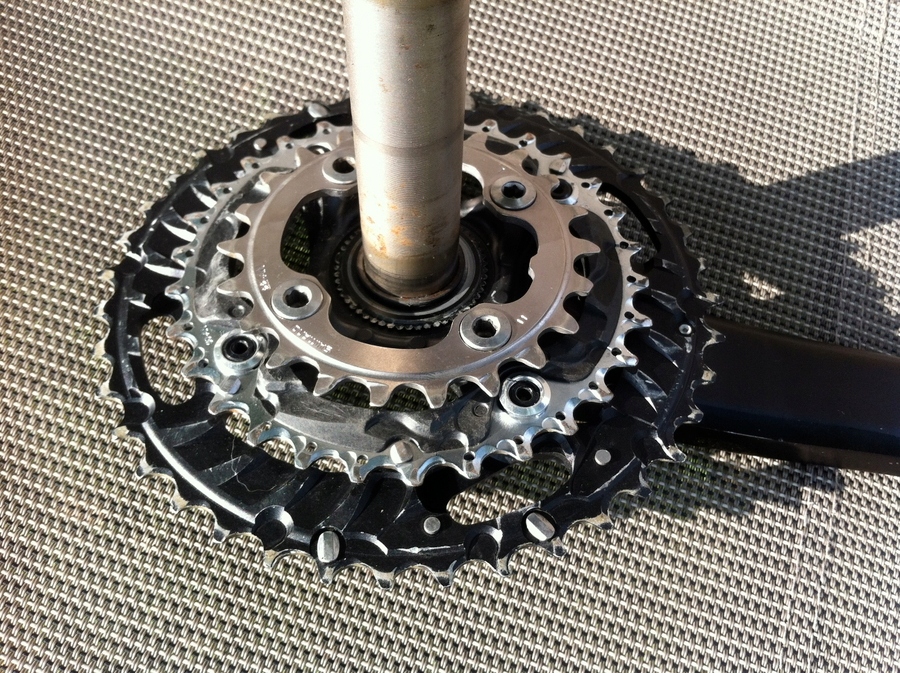 Korba Shimano Deore XT FC-M782 3x10 ramiona 175mm - 8203581451 - oficjalne archiwum Allegro