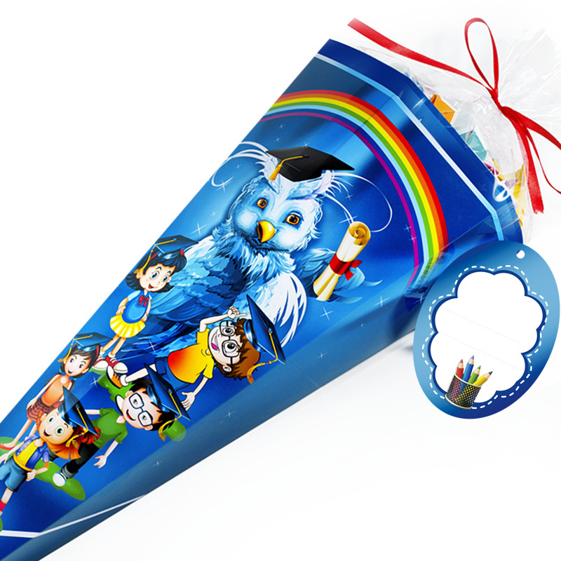 TYTA PIERWSZOKLASISTY ROŻKI OBFITOŚCI PASOWANIE - 12579278731 - oficjalne archiwum Allegro